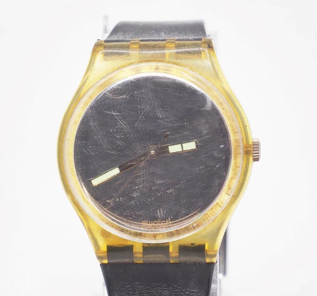 SWATCH SNOW WHITE Swiss Quartz Watch GK104 1987 Mirror EUR 28,55 ...