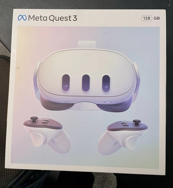 META QUEST 3 128GB VR Headset Breakthrough Mixed Reality $634.55 ...