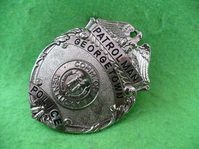 PATROLMAN GEORGETOWN KENTUCKY Police US Badge Polizei Abzeichen EUR 18 ...