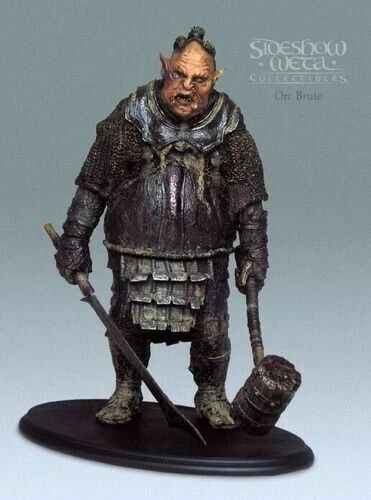SIDESHOW WETA ORC BRUTE 1/6 Scale Statue Lord of the Rings Lotr Figure ...