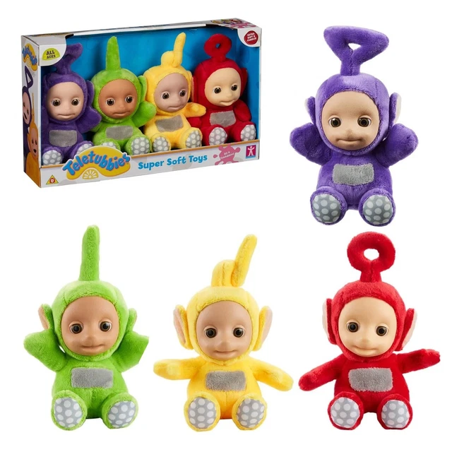 TELETUBBIES SUPER SOFT & Cuddly Plush Toys Full Set Of All 4 ...