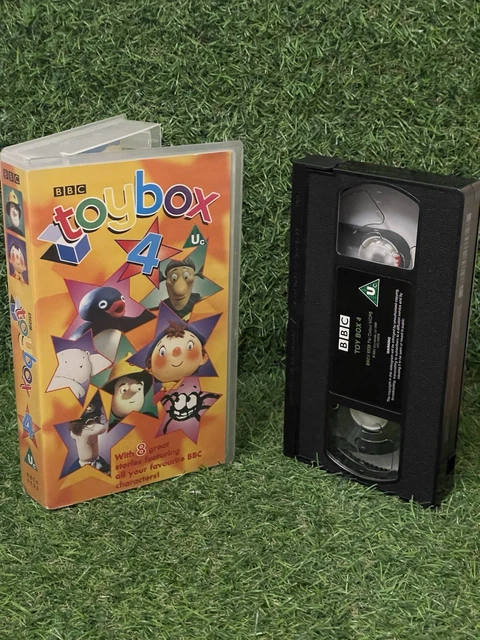 TOYBOX CHILDREN’S VHS Kids Video Tape Volume 4 Fireman Sam Noddy Pingu ...