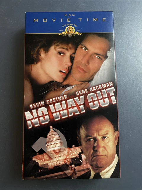 NO WAY OUT (VHS 1987) Kevin Costner, Gene Hackman, MGM Movie Time £7.42 ...