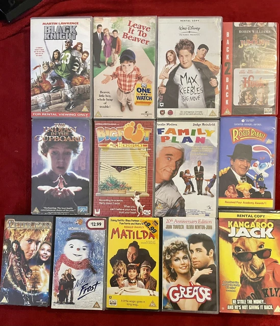 GREASE CHILDREN/FAMILY Cert PG 13 VHS Tapes Pre Owned . £18.00 ...