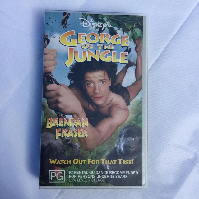 GEORGE OF THE Jungle VHS - PAL - Brendan Fraser $8.00 - PicClick AU