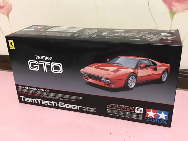 TAMIYA 1/12 RC Tamtech Gear Ferrari 288GTO GT-01 Chassis $750.17 - PicClick AU