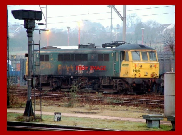 PHOTO BR Class 86 Electric Loco No 86615 £1.45 - PicClick UK