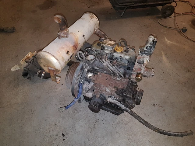 YANMAR DIESEL ENGINE 3TNE68 compressor digger fridge trailer boat £112. ...