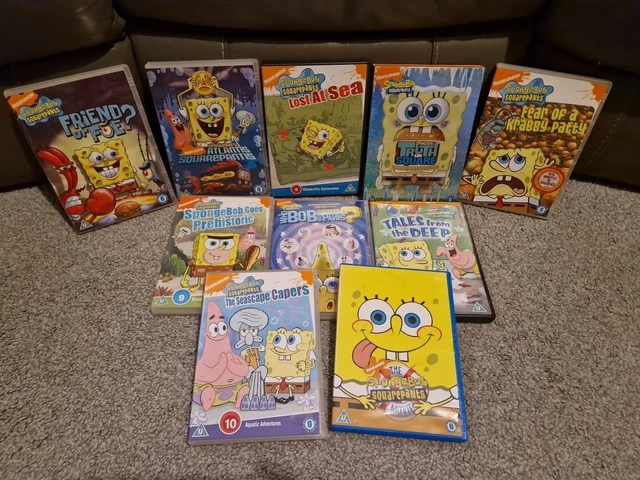 SPONGEBOB SQUAREPANTS DVD Bundle £5.00 - PicClick UK