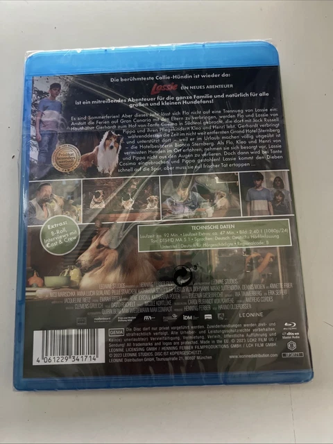 LASSIE A NEW Adventure [Region Free] [Blu-ray] DVD New And Sealed ...