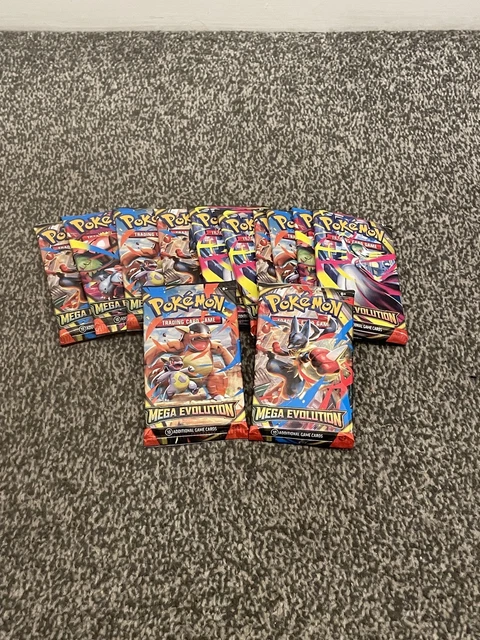 POKEMON TCG-MEGA EVOLUTION - Single Booster Pack- New & Sealed! £9.99 ...