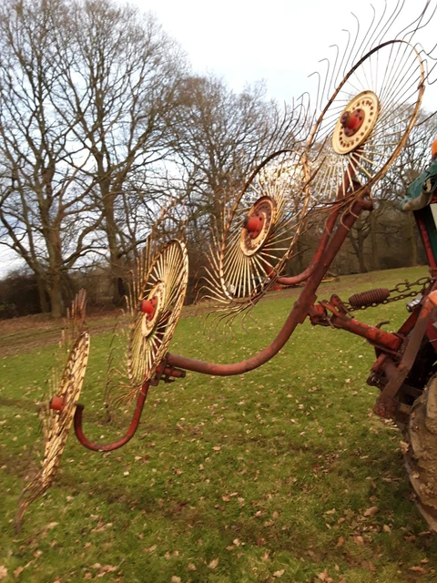 VICON ACROBAT. TRACTOR. Hay turner. Hay tedder. Agricultural. Farming ...