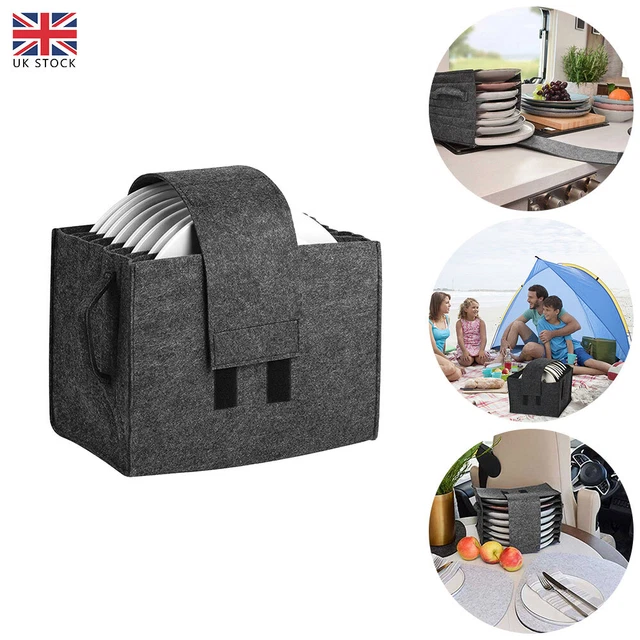 CARAVAN PLATE HOLDER For Motorhome Campervan Boat Cupboard Tableware ...