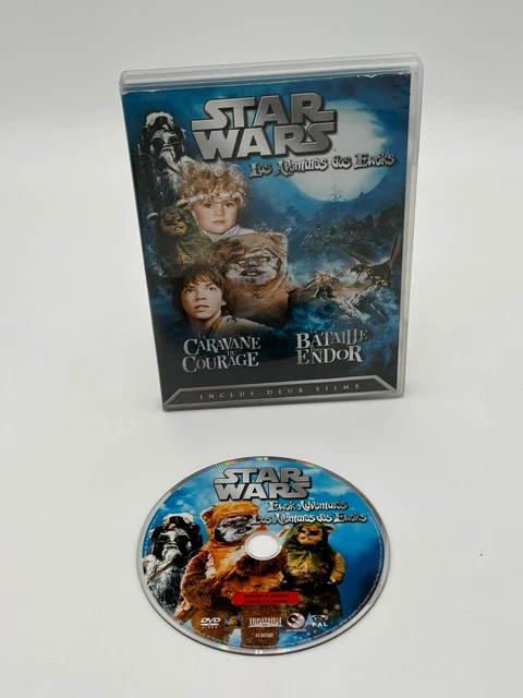 DVD STAR WARS Les aventures des Ewoks La caravane du courage + La ...