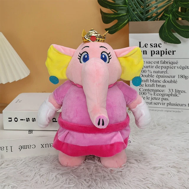 11& SUPER MARIO Bros Wonder Elephant Princess Peach Plush Toys Stuffed ...