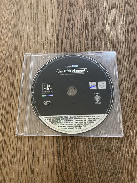THE FIFTH ELEMENT - PS1 - Rare promo Version - *DISC ONLY* - PAL ...