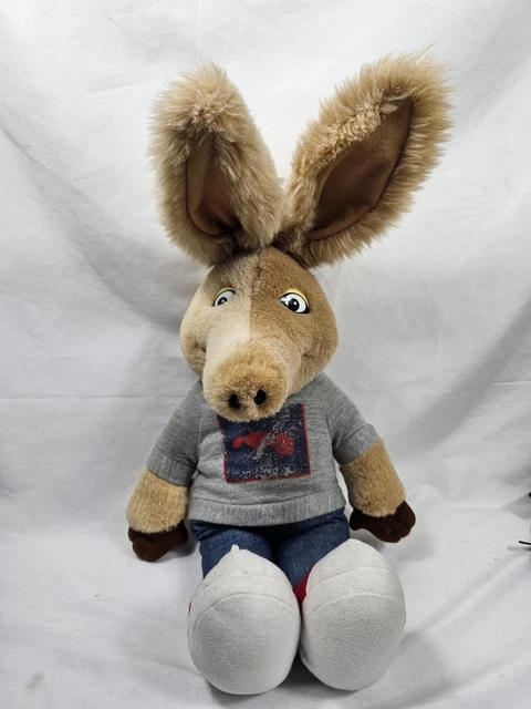 VINTAGE OTIS THE Aardvark Soft Plush Toy 1990 CBBC Born to Play Missing ...