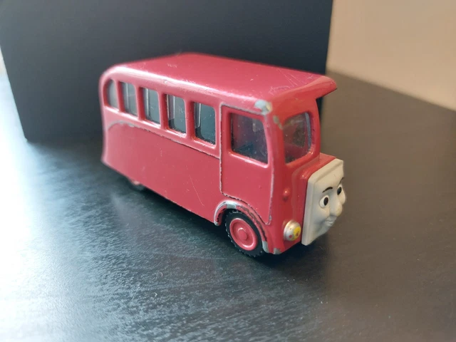 MATTEL BERTIE THE red bus Take N Play Thomas The Tank Engine Diecast ...