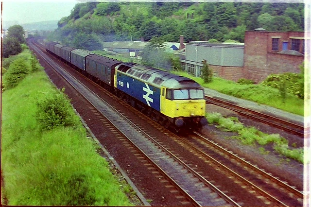 35MM RAILWAY COLOUR Negative Class 47 650 at Sheffield £1.75 - PicClick UK