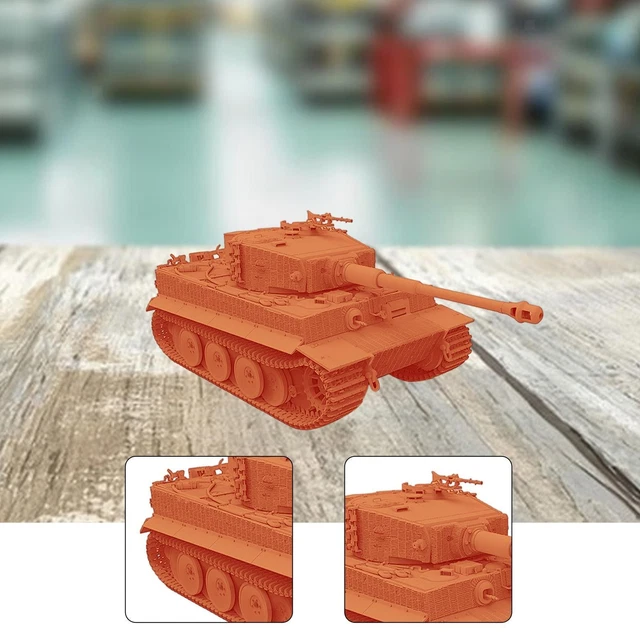 1:72 SCALE TANK Model Full Interior Structure Simulation for Adults ...