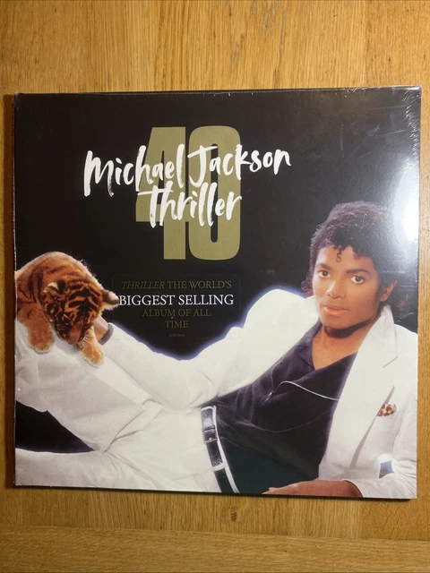 DISQUE VINYLE 33T Michael Jackson Thriller 1982 LP neuf edition 40 ème ...