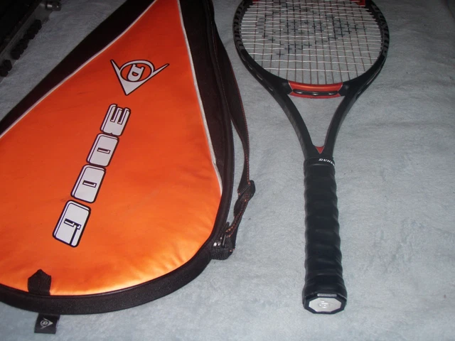 DUNLOP 300G HOTMELT Tennis Racket (original Version) Grip 3 + Cover £49 ...