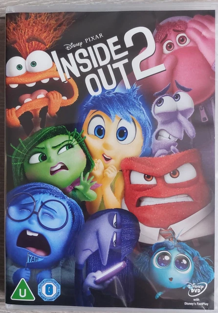 INSIDE OUT 2 (DVD, 2024 Disney Pixar) New & Sealed £5.00 - PicClick UK