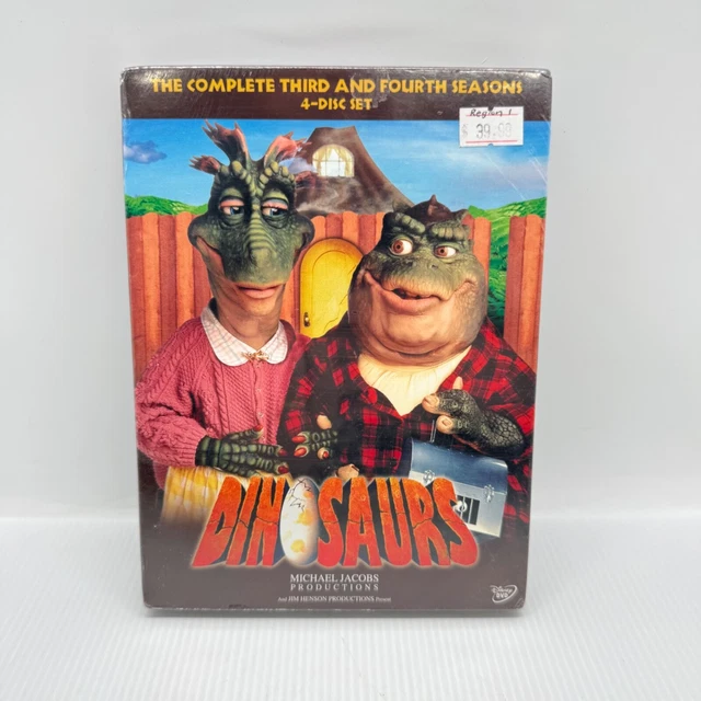 DINOSAURS COMPLETE SEASONS 3 & 4 DVD Region 1 NTSC Brand New & Sealed ...