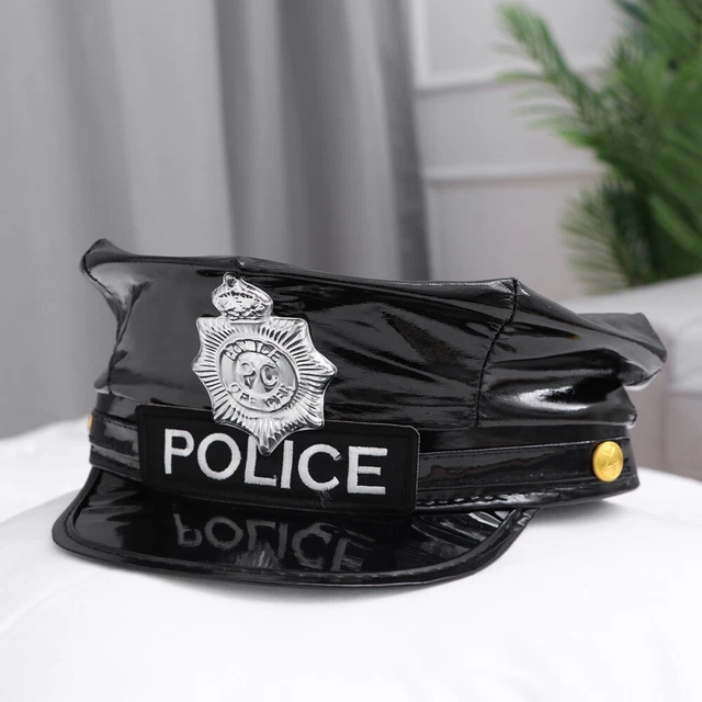 ARMY FLAT TOP Badge Octagonal Police Hat Army Cap for Performance ...