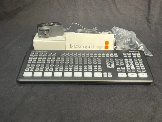 BLACKMAGIC DESIGN ATEM Mini Extreme ISO Live Production Switcher EUR ...