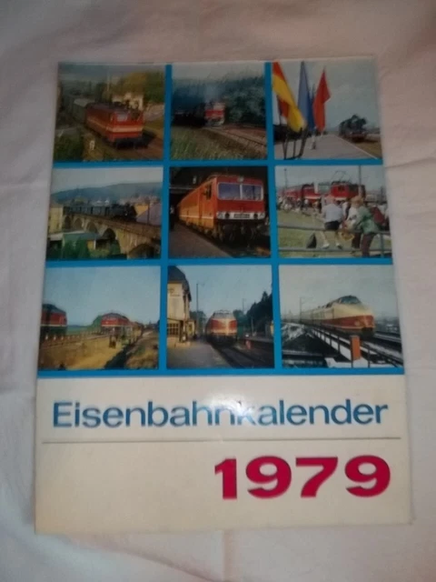 DDR KALENDER EISENBAHNKALENDER Deutsche Reichsbahn 1979 transpress EUR 2,99 - PicClick DE