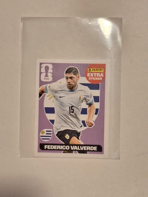 PANINI FIFA WORLD Cup 2026 Extra Sticker Federico Valverde Purple £6.94 ...