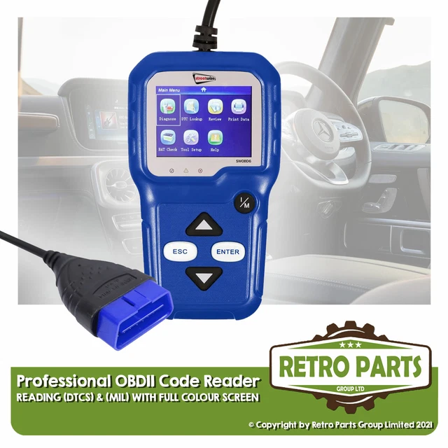 LECTEUR DE CODE couleur professionnel OBD2 pour Piaggio. Outil de ...
