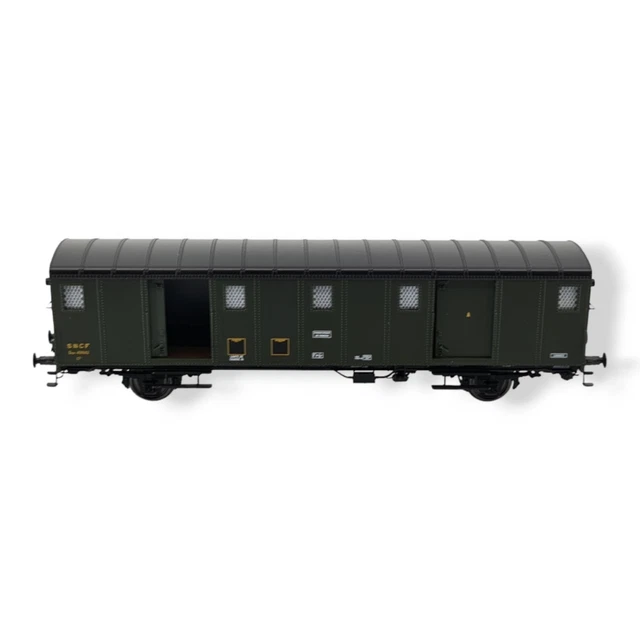 MODÈLES REE VB-114 Bagages SNCF Ex PO, Toit Noir, Feux De Fin De Convoi ...