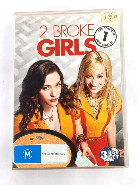 2 BROKE GIRLS Complete First Season 1 DVD R4 TV Series Kat Dennings EUR 6,18 - PicClick FR