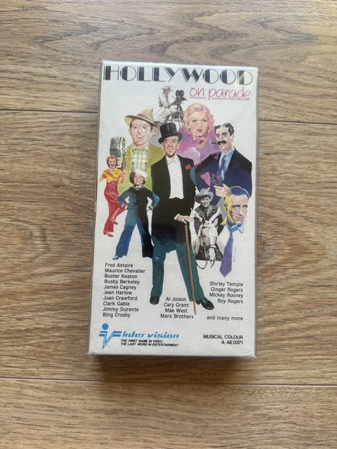 ORIGINAL RARE PRE-CERT Intervision Carton Hollywood On Parade VHS Video ...