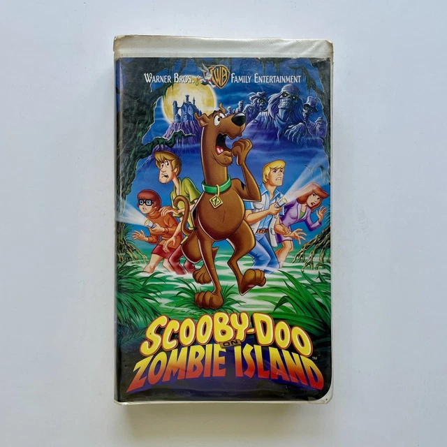 SCOOBY-DOO ON ZOMBIE Island (1998) Vintage Clamshell VHS Tested £6.23 ...