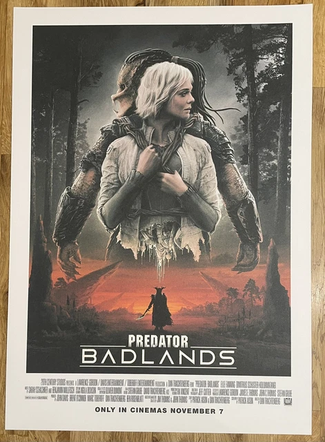 PREDATOR - BADLANDS Poster Movie Printed On A3 High‑Quality Card £11.84 ...