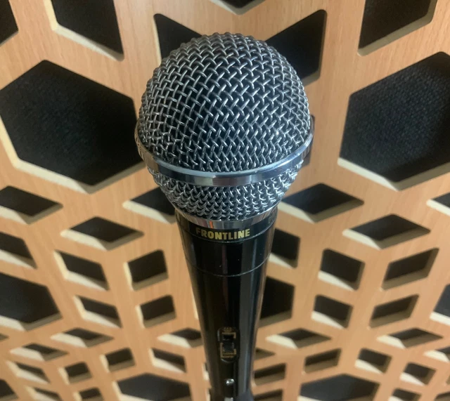 VINTAGE 1970S JAPANESE Frontline Cardioid Dynamic Microphone With ...