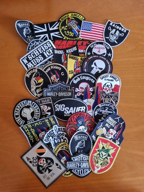 VIETNAM ARMY MC patch aufnäher rocker kutte 31Stück EUR 30,00 - PicClick DE