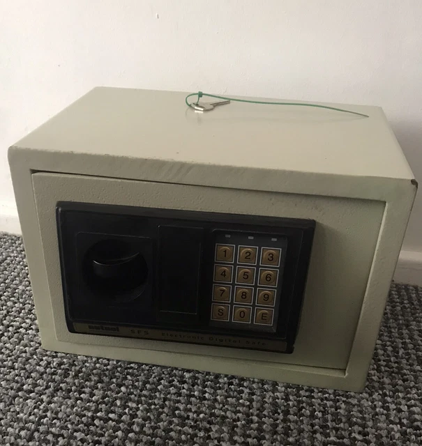 NUTOOL SF5 ELECTRONIC digital safe Comes With Key And Password £55.00 ...