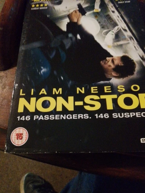NON-STOP DVD LIAM Neeson 2014 Thrilling Action Movie Cert 15 £4.38 ...