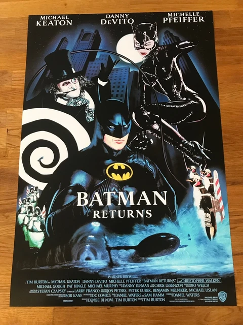 MOVIE POSTER BATMAN Returns 420mm x 594mm A2 EUR 4,75 - PicClick IT