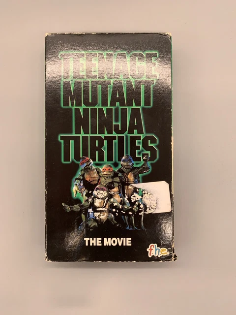 TEENAGE MUTANT NINJA Turtles The Movie VHS TMNT TESTED 90s £7.91 ...