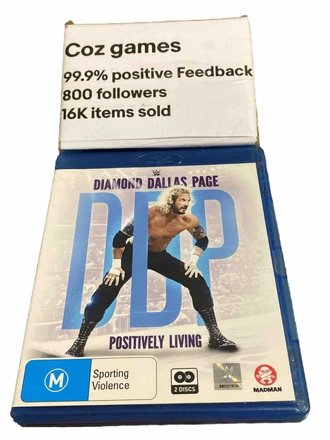 WWE DIAMOND DALLAS Page DDP positively Living Blu-ray MADMAN Release ...