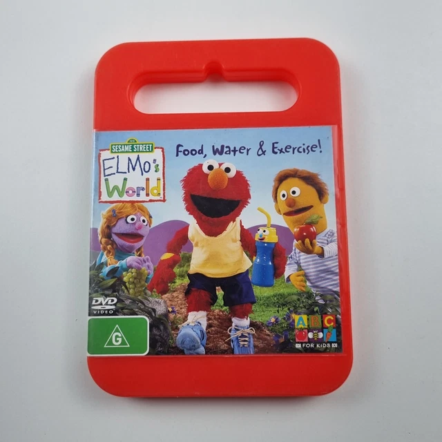 SESAME STREET-ELMO'S WORLD-FOOD, Water & Exercise (DVD, 2006) $8.95 ...