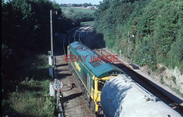 ORIGINAL SLIDE CLASS 66 Loco No 66547 In Freightliner Livery EUR 4,28 ...