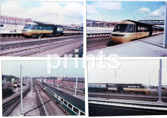 BRITISH RAILWAYS HST DIESEL LOCOMOTIVE 43157+ DONCASTER 4 5x3 ...