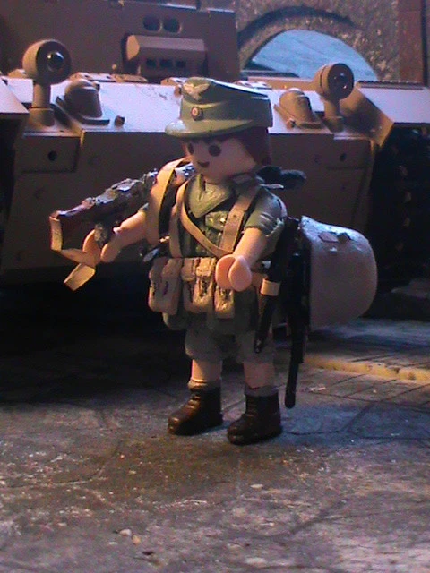 PLAYMOBIL CUSTOM SUB, Panzer Division Afrika Korps (Alamein-1941) Ref ...