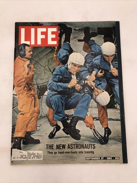 LIFE MAGAZINE SEPTEMBER 27 1963 NASA Space Astronauts Cars £21.49 ...